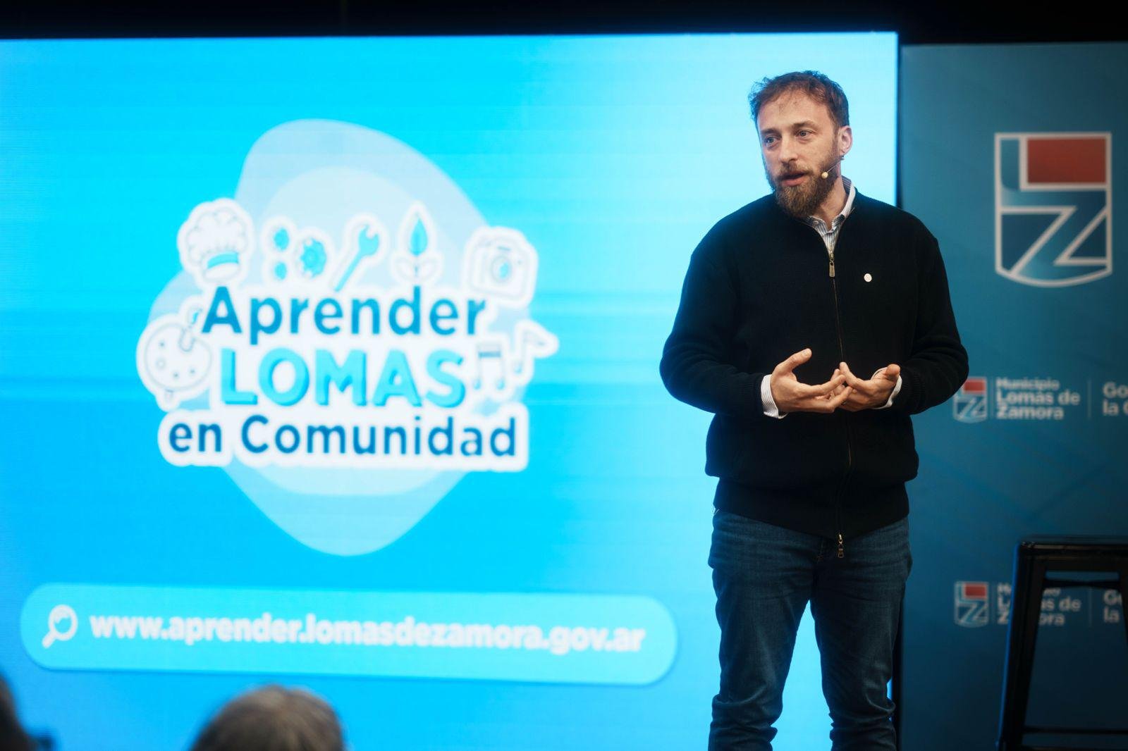 Otermín y Tischik presentaron Aprender Lomas, una plataforma de ...