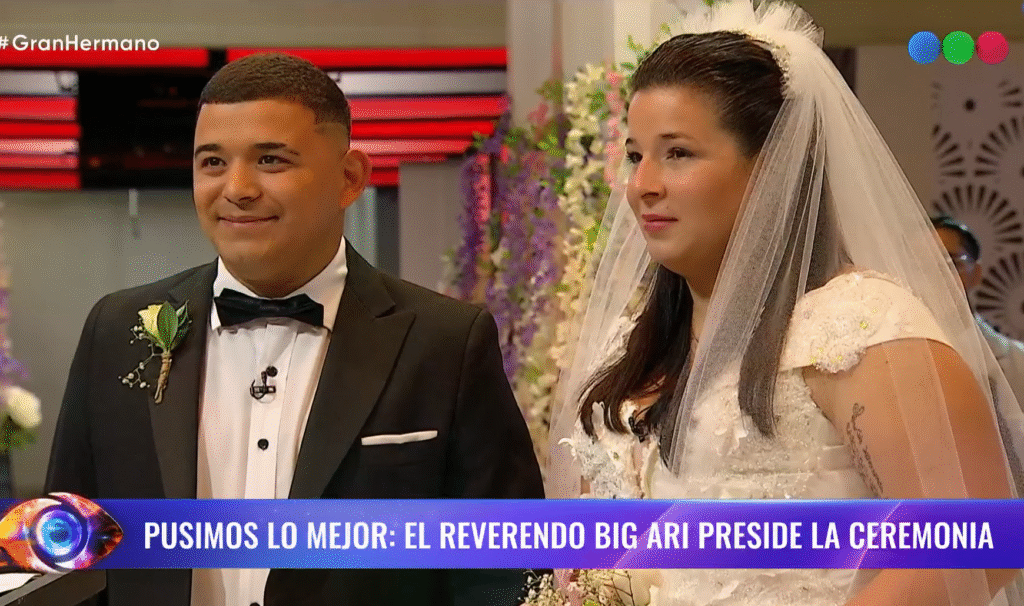 La boda de Brian y Luciana en Gran Hermano - Lomas Conectado